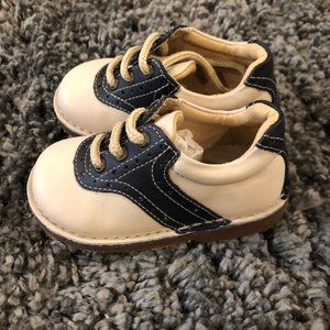 Kid Express | Shoes | Boys Kid Express Bone And Navy Saddle Shoes ...